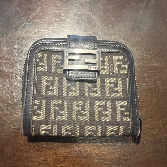 Fendi | Bags | Fendi Compact Wallet | Poshmark